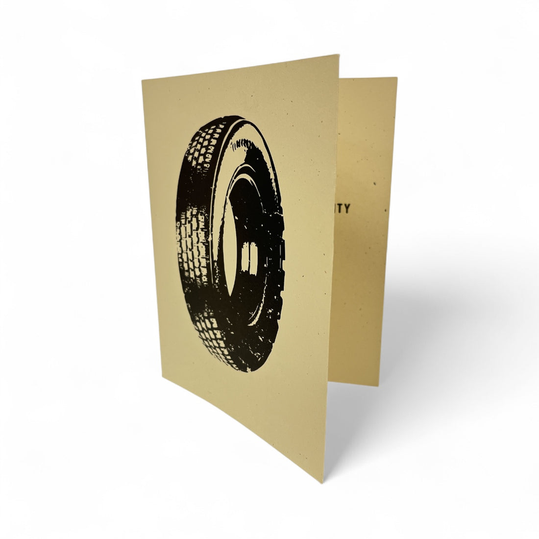 Tire Greeting Card | Quality Akron Apparel Since 2004 – Rubber City ...